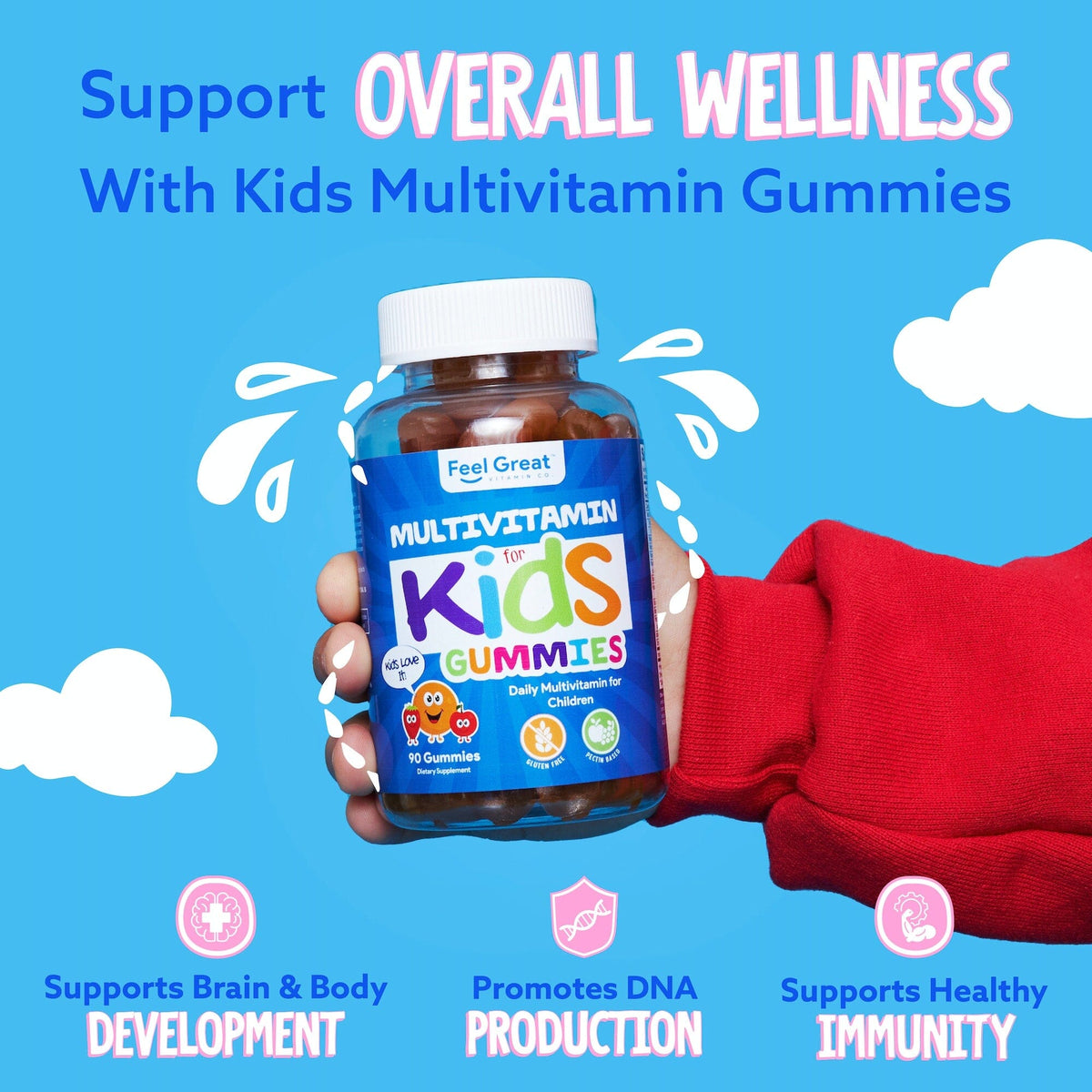Kids Multivitamin Gummies - 45 Day – The Feel Great Vitamin Company