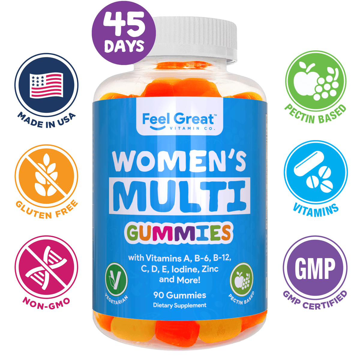 Women's Multivitamin Gummies – The Feel Great Vitamin Company